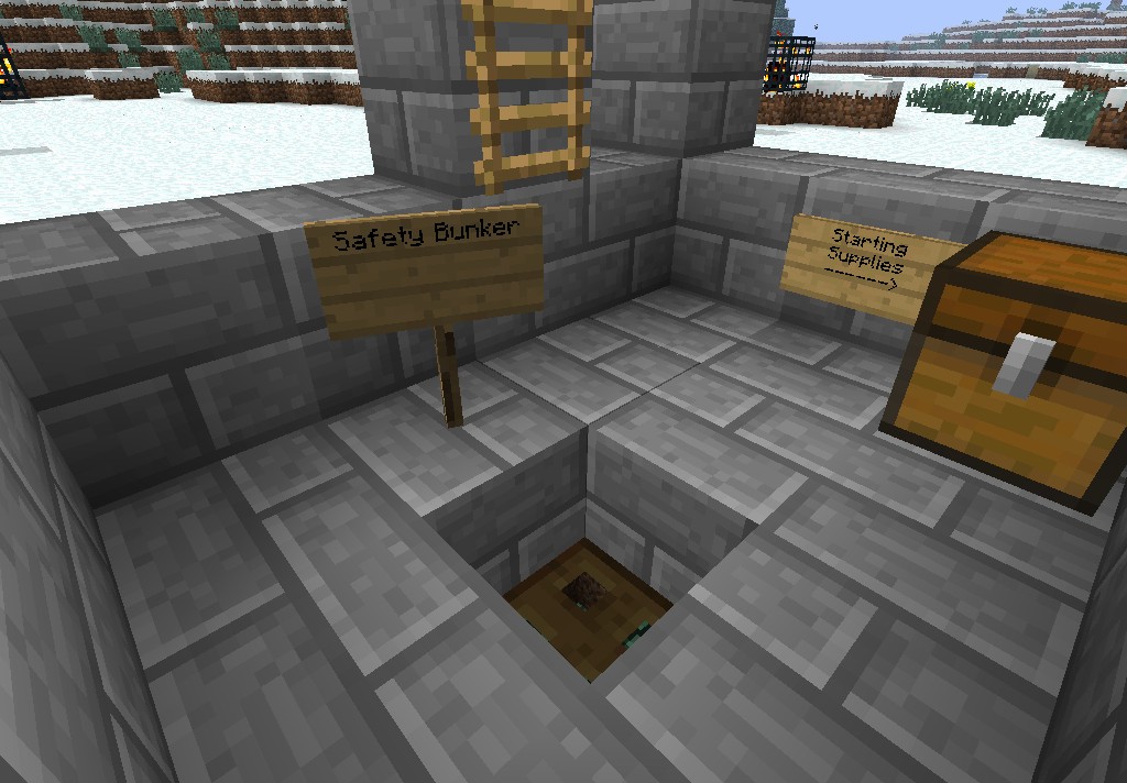 Mob Survival Minecraft Map