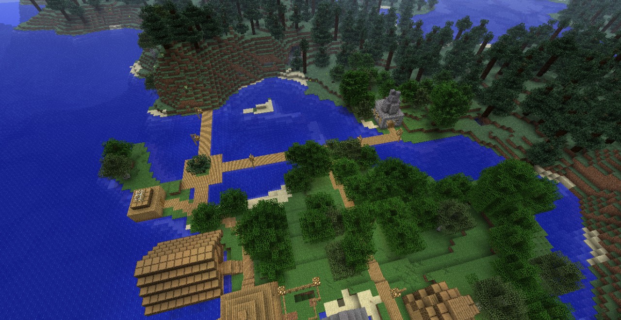 Small village Minecraft Map