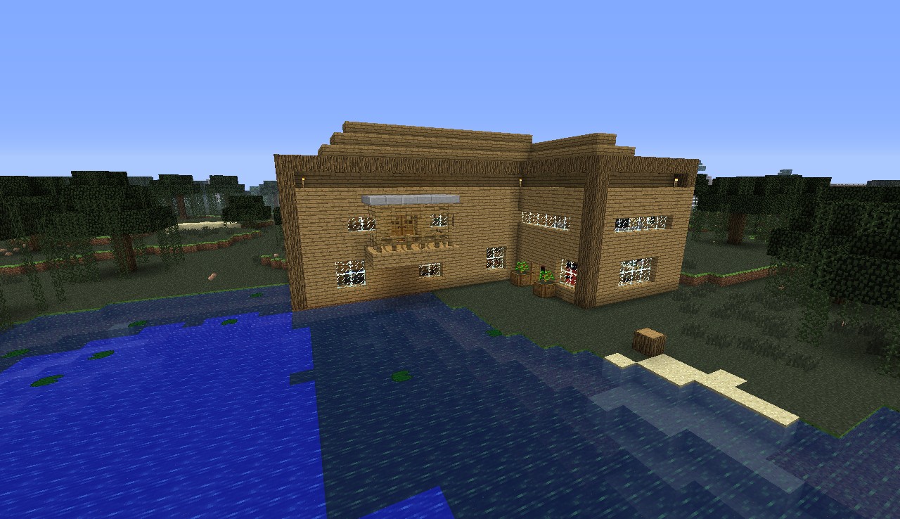 Wooden Manor Minecraft Map