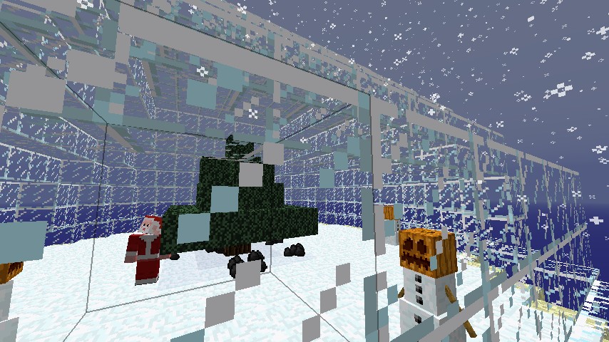 Winter skylands.... Minecraft Map