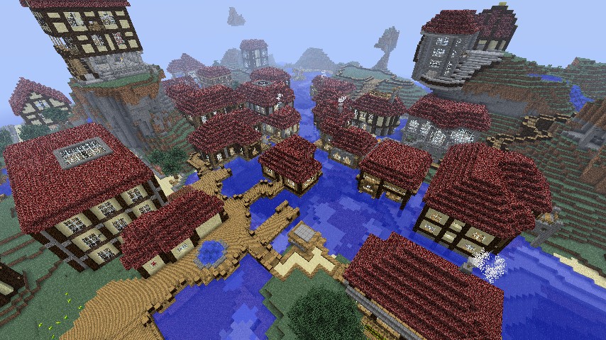16th century Italian town Minecraft Map