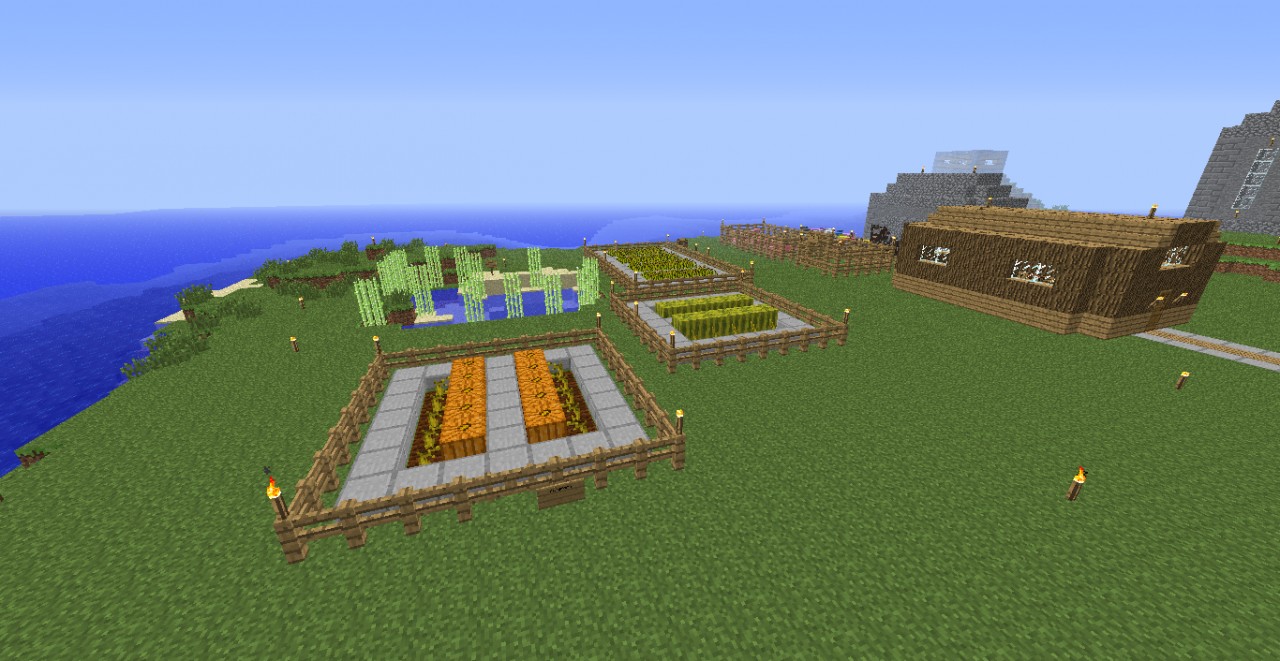 Hare's village Minecraft Map