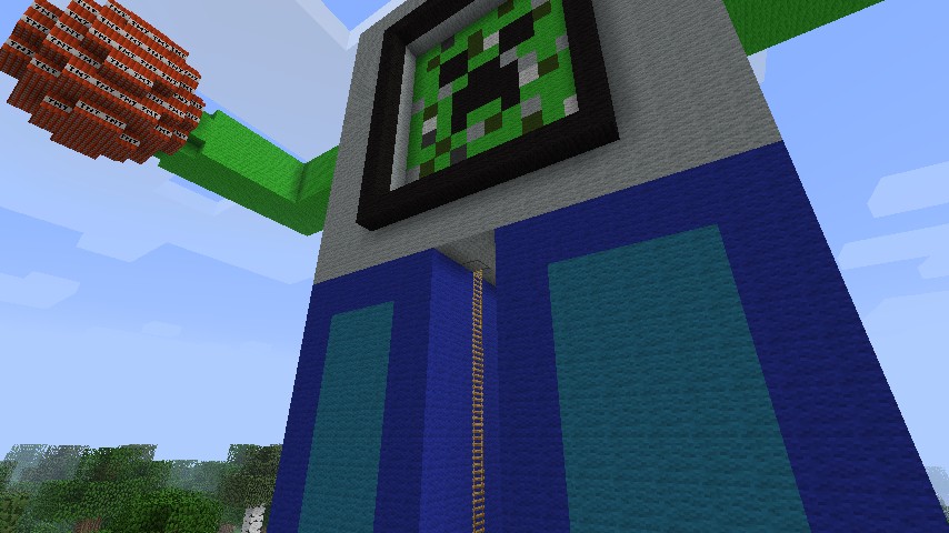 Creeper Home Minecraft Map