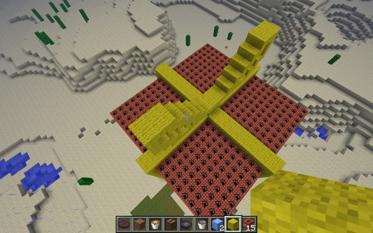 HUGE Tnt PRESENT Minecraft Map
