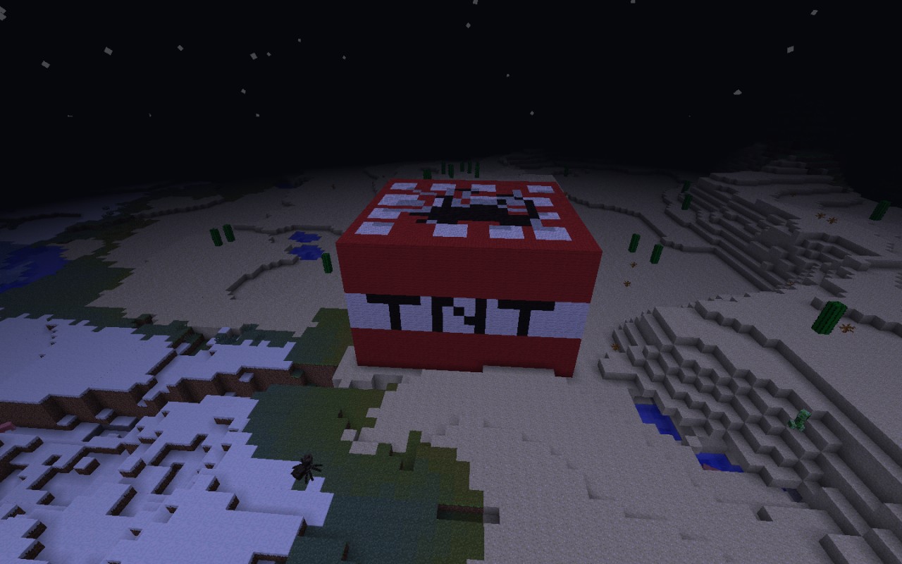 Huge tnt Minecraft Map