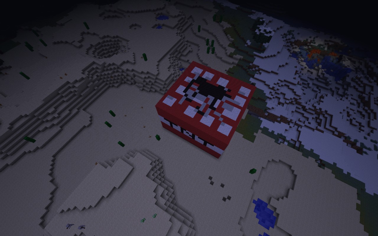 Huge tnt Minecraft Map