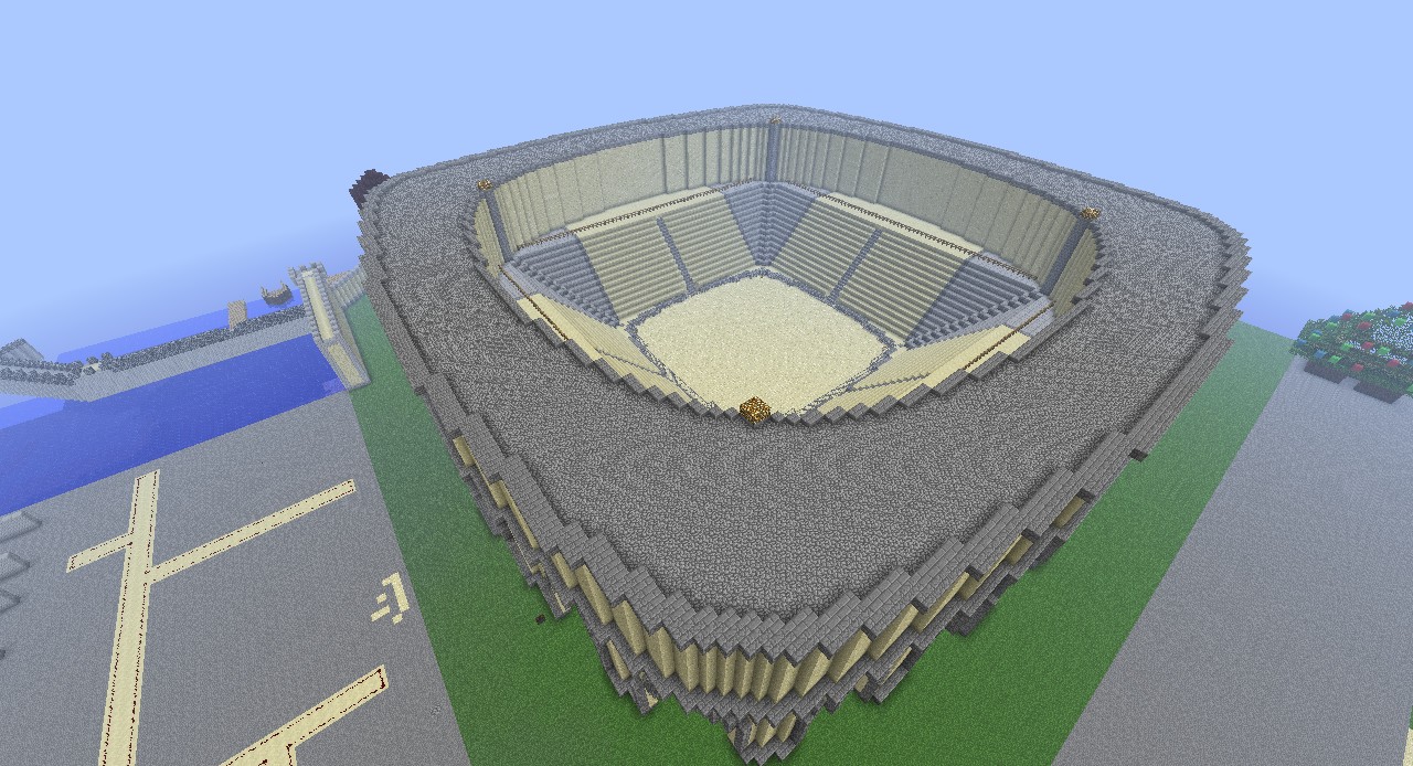 Greek Colisseum and Parthenon Minecraft Map