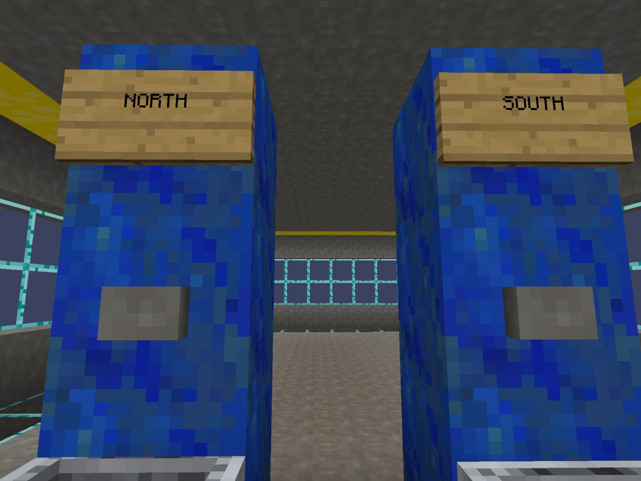 Hub Exploration Transportation system Minecraft Map