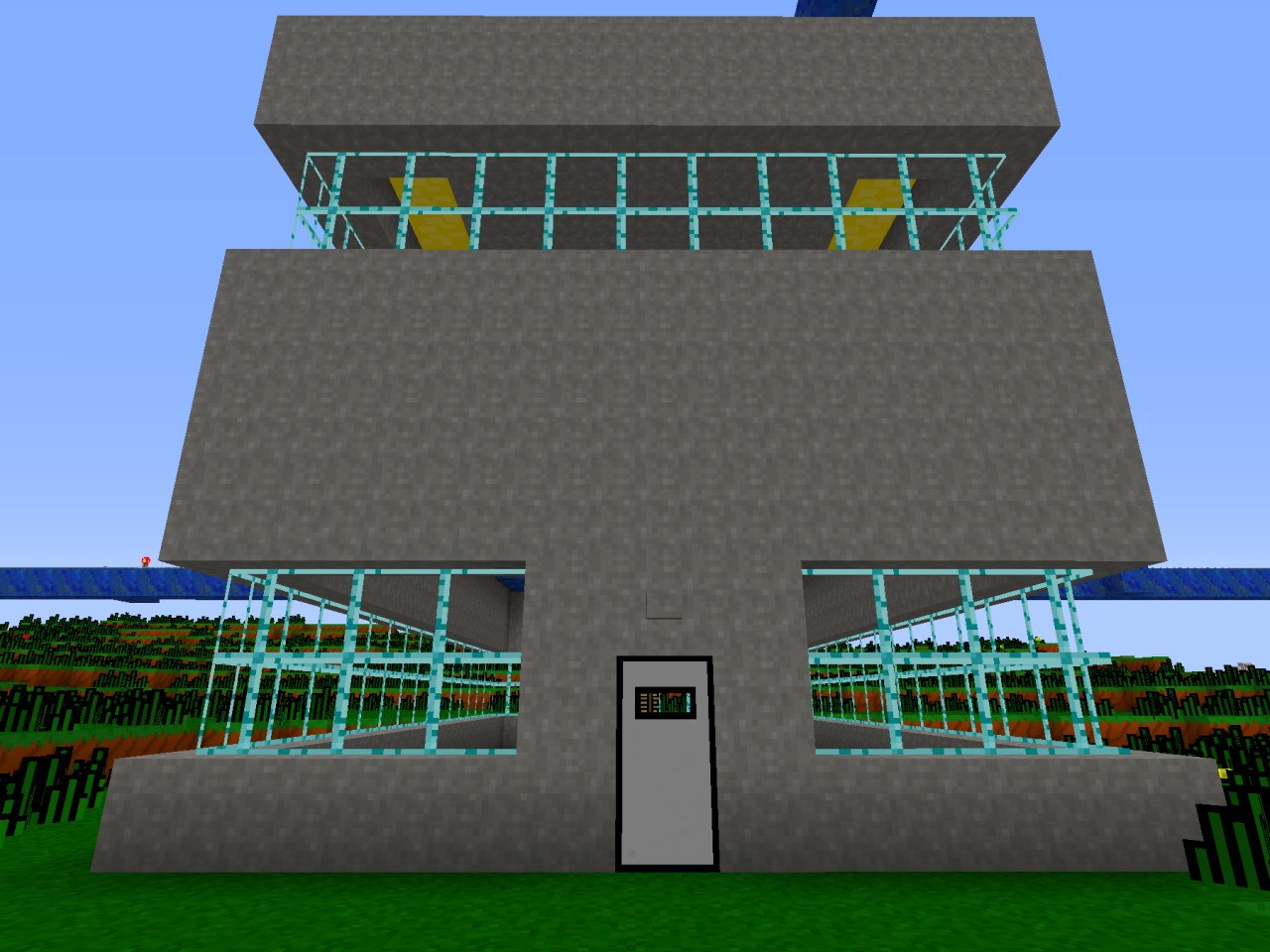 Hub Exploration Transportation system Minecraft Map