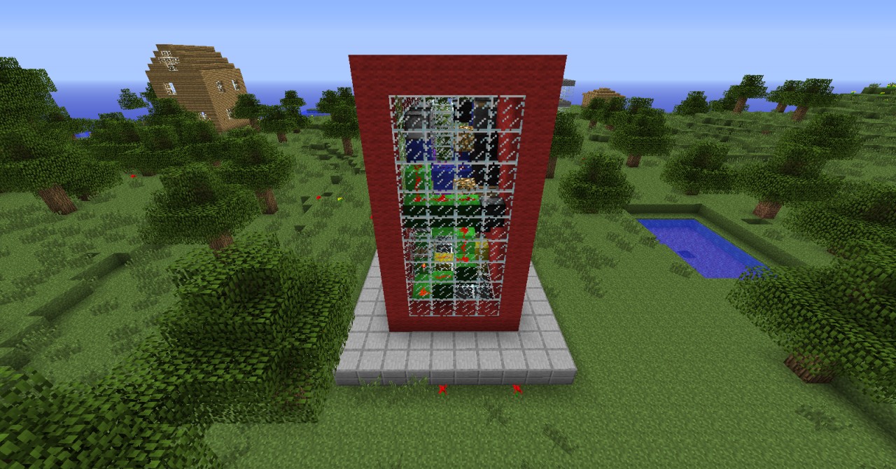 Smallest Analog Clock Possible [Schematic] Minecraft Map