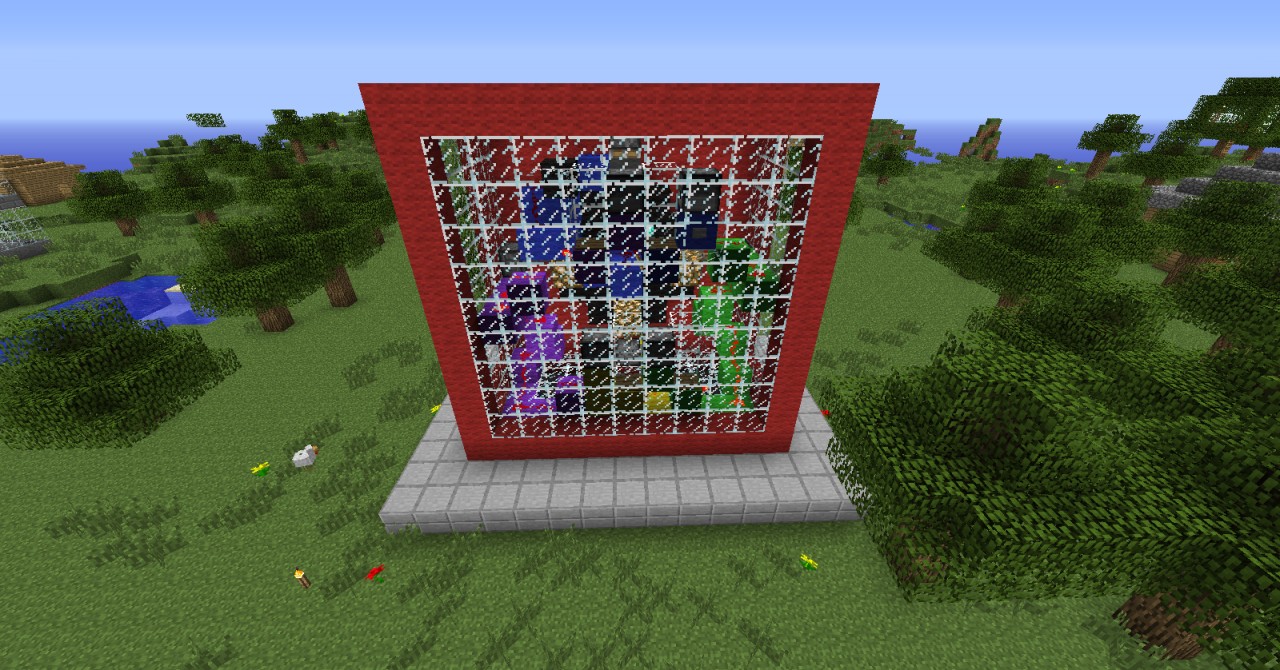 Smallest Analog Clock Possible [Schematic] Minecraft Map
