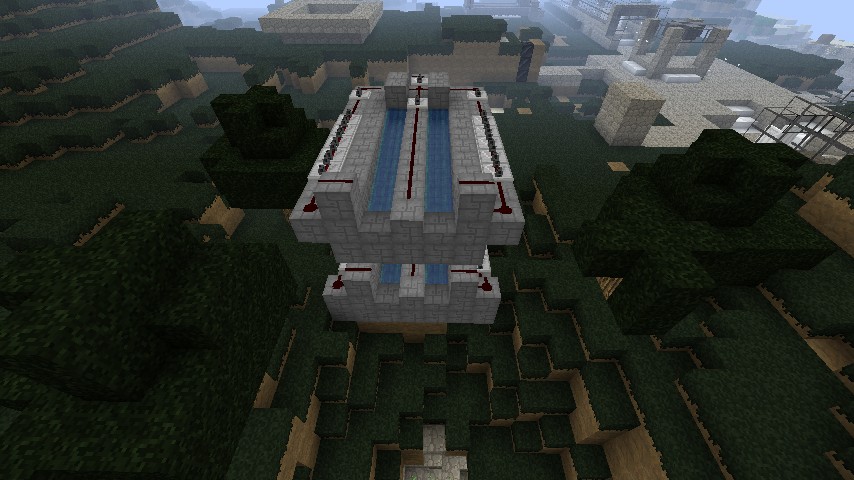 Quad TNT Cannon Minecraft Map