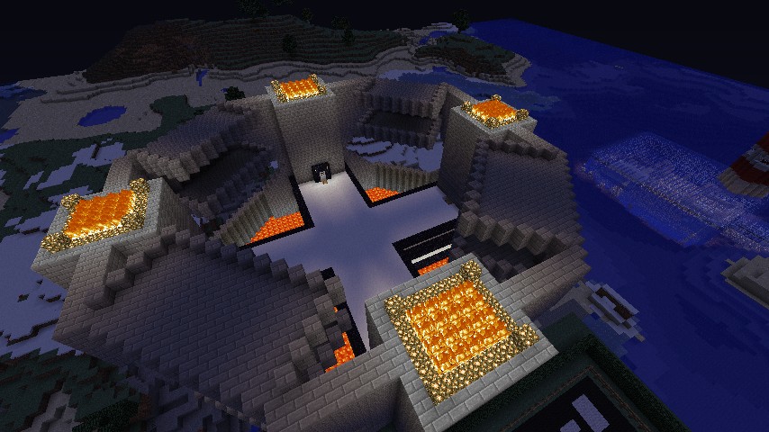 mega spleef arena Minecraft Map