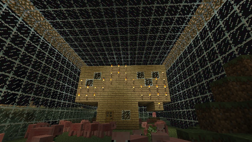 The END - Green House Minecraft Map