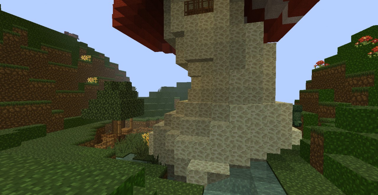 Mushroom Waypoint Minecraft Map