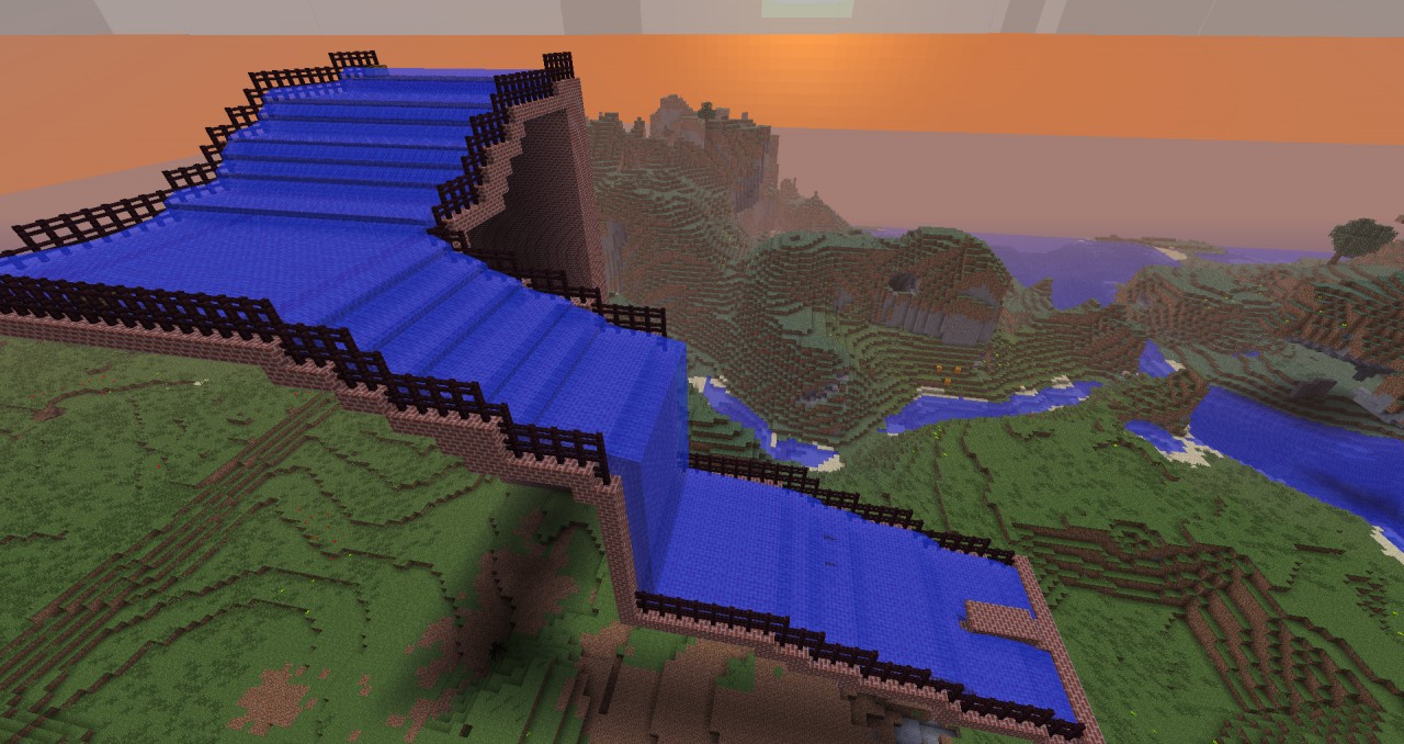 The Water Slide! Minecraft Map