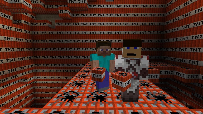 Epic Giant Snow Golem! Minecraft Map