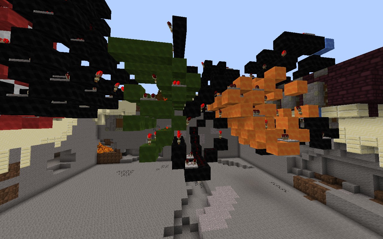 Random Path Selector + 1 Wide Random Circuit Minecraft Map