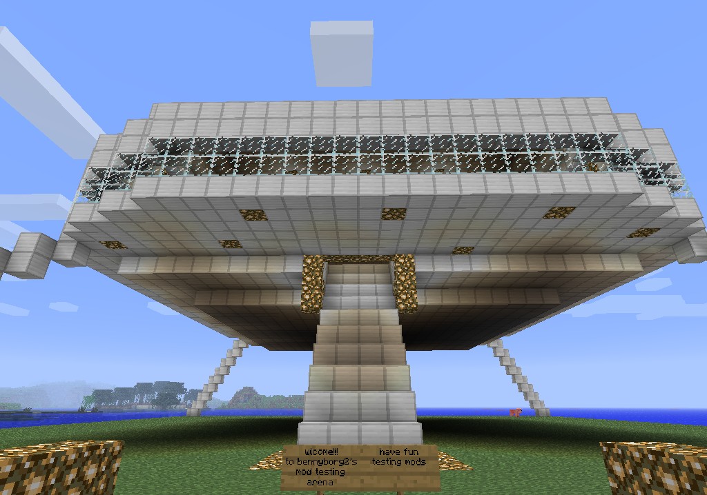 mod testing arena Minecraft Map