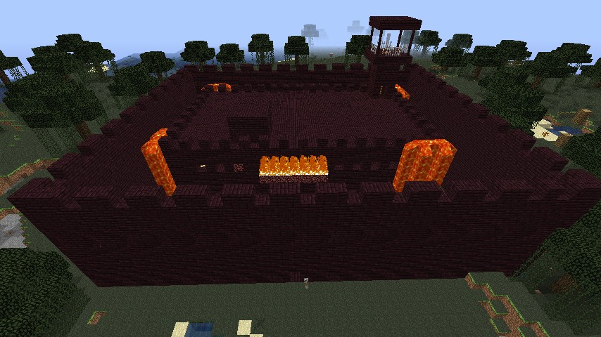 Castle Nether Minecraft Map