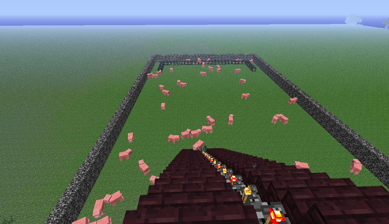 pig death arena Minecraft Map