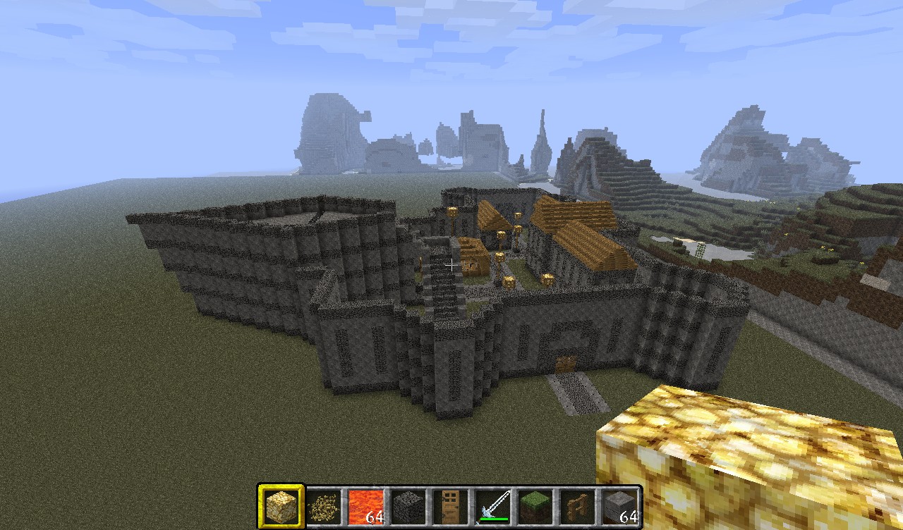 Server Spawn Castle Minecraft Map