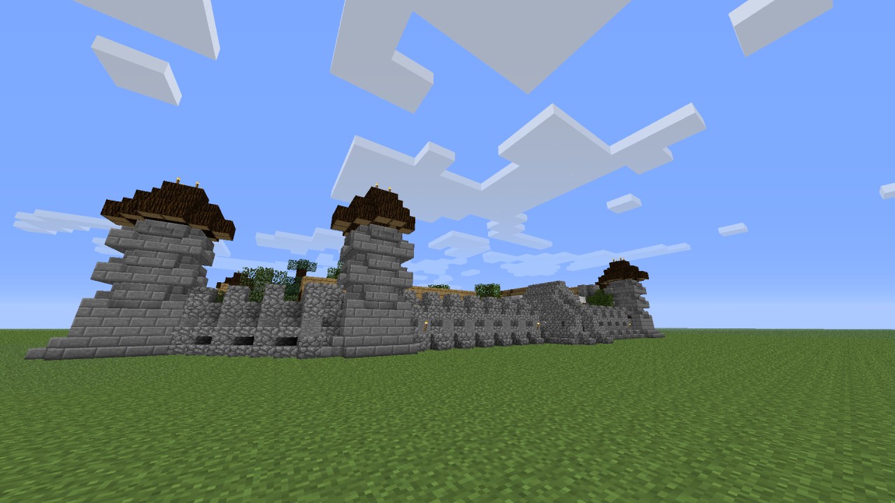 Better Villages - with walls! Minecraft Map