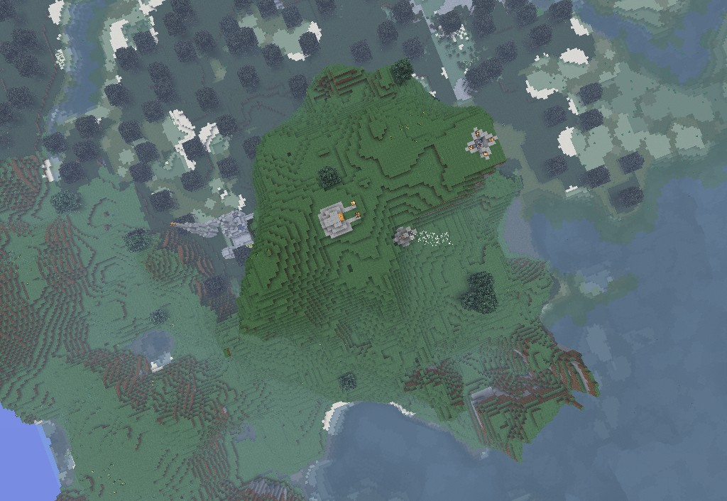 The Mountain Adventure Minecraft Map