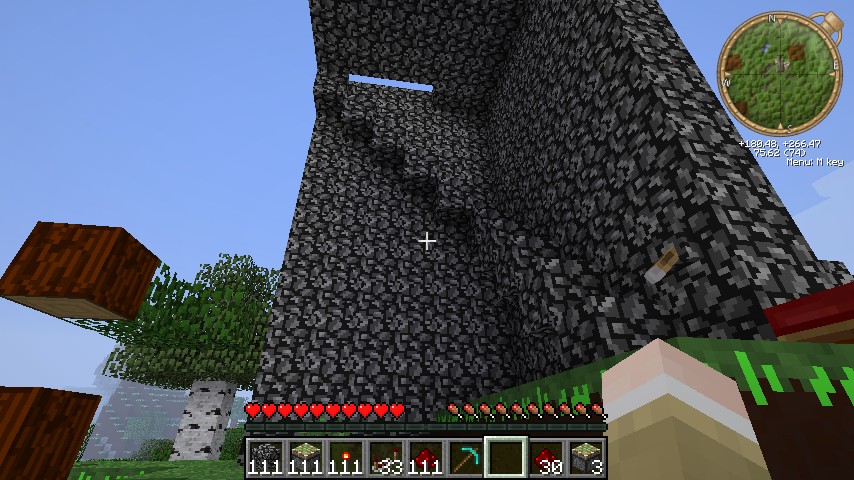Piston stairs Minecraft Map