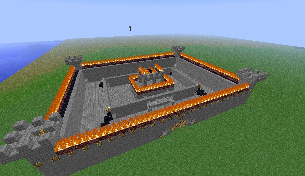 Tower Defense Castle For Invasion Mod Minecraft Map