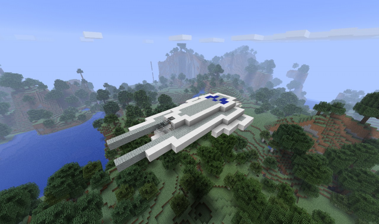 Homeworld 2 - Hiigaran Interceptor Minecraft Map