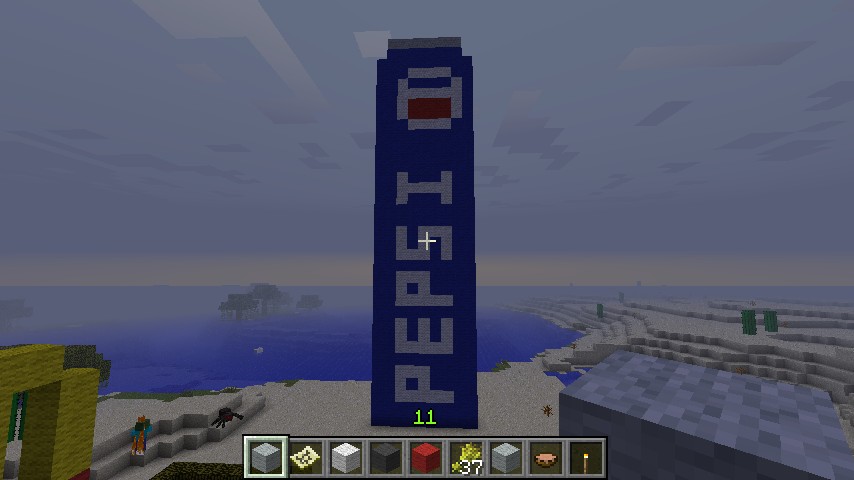 Giant Pepsi Cans Rule Minecraft Map