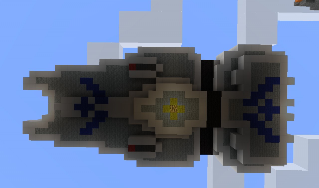 Homeworld 2 - Hiigaran Gunship Minecraft Map