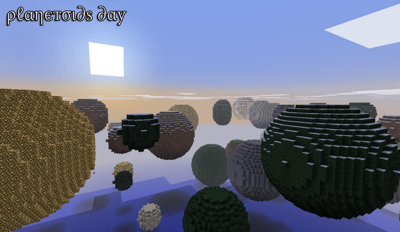Planetoids Minecraft Map