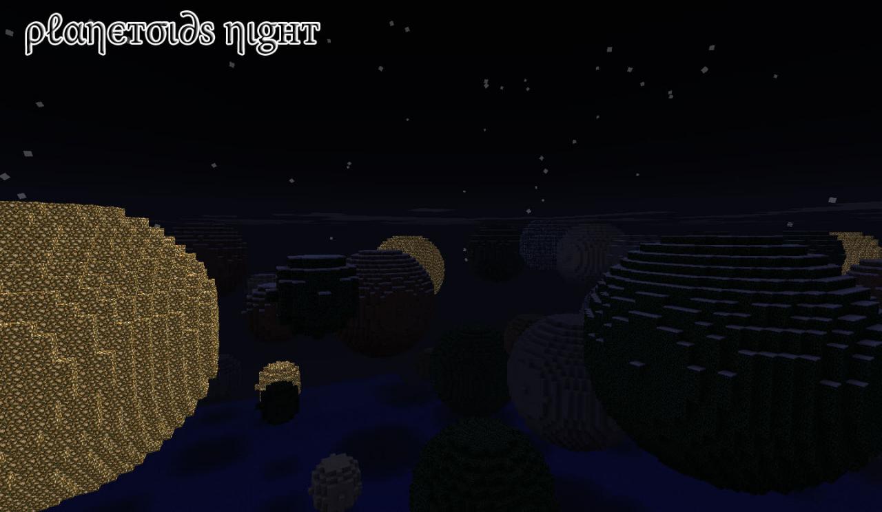Planetoids Minecraft Map