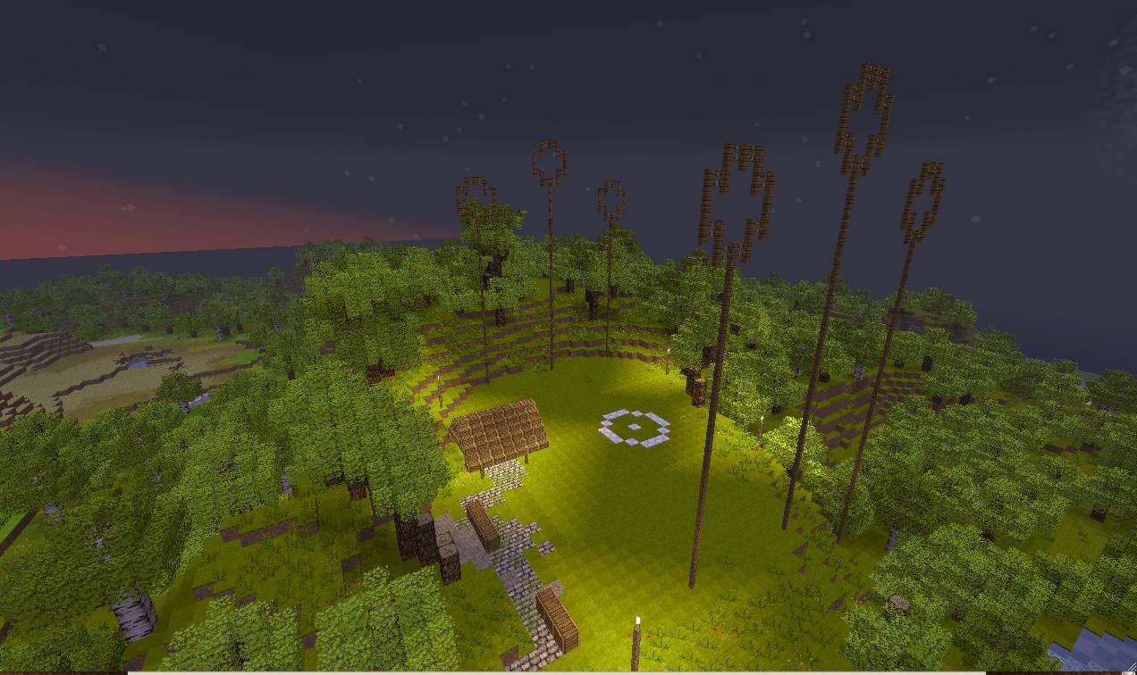 The Burrow from Harry Potter Minecraft Map