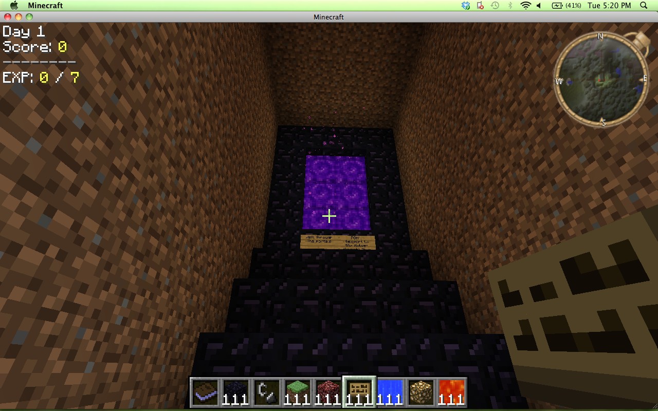 Walk in Nether Minecraft Map