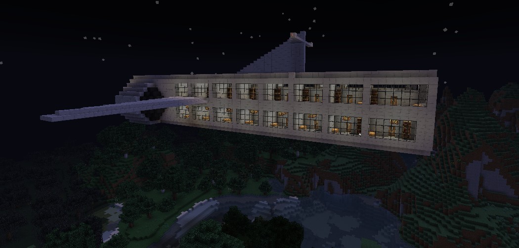 Starship USS Nevada Minecraft Map