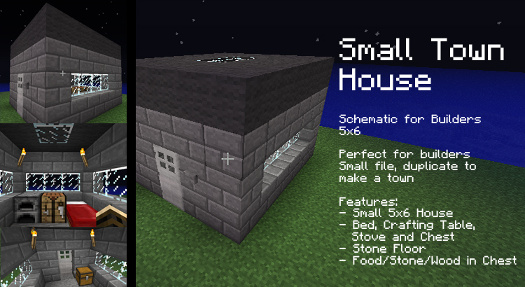 Small Town House [Builder Essentials] Minecraft Map