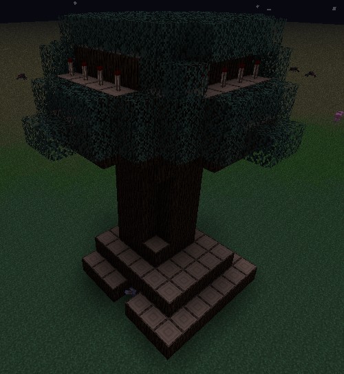 Auto Christmas tree light Minecraft Map