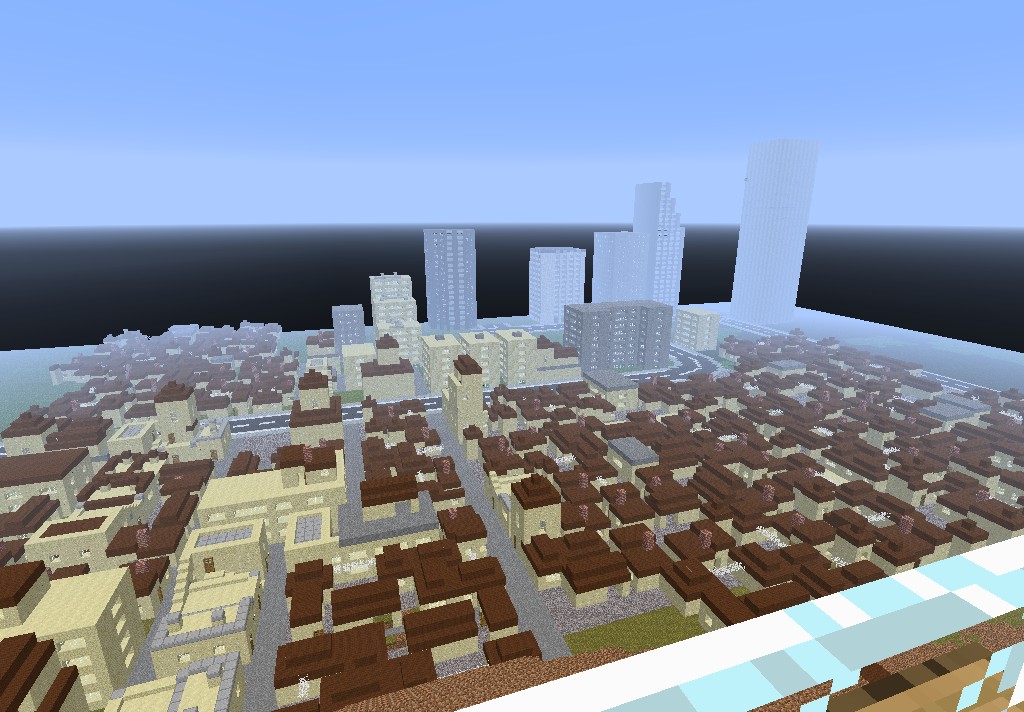 Big city testing Minecraft Map