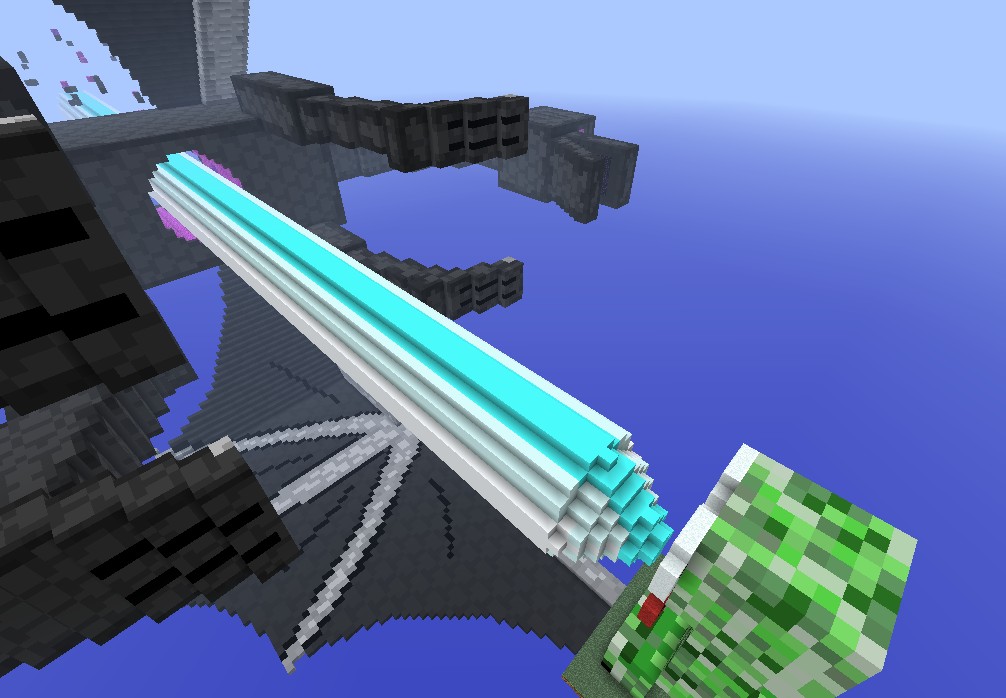 Creeper vs dragon (ima firen' mah lazer!) Minecraft Map