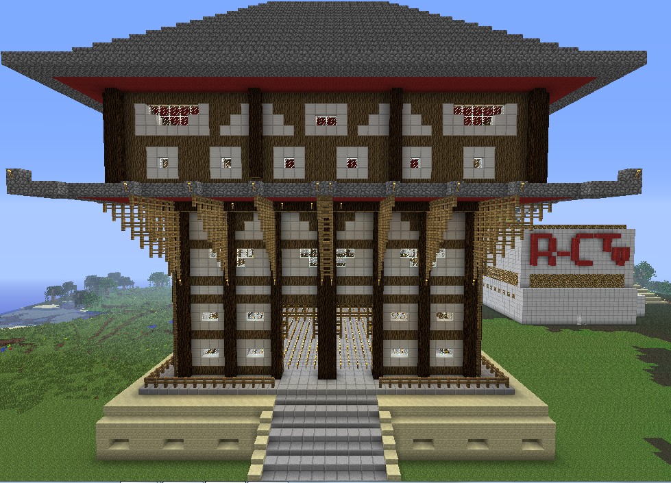 Japanese Temple Minecraft Map
