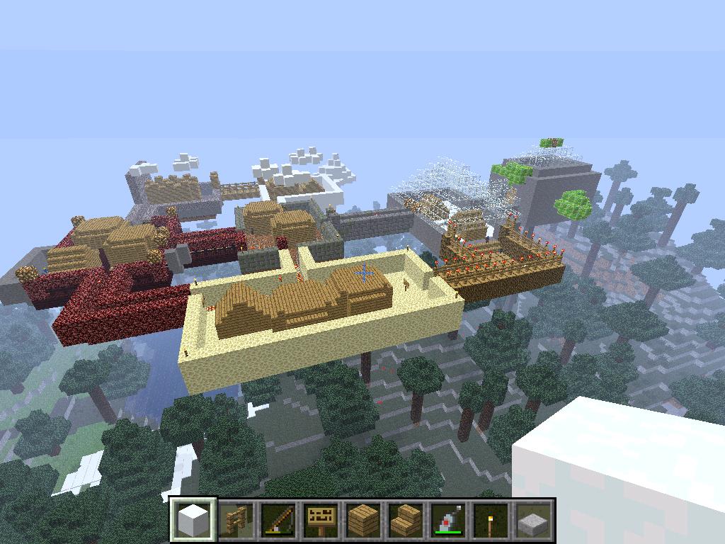 clay mans city Minecraft Map