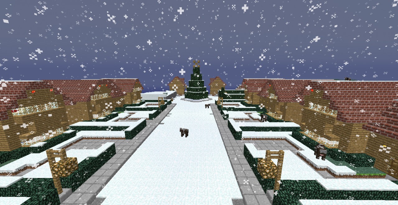 Christmas town Minecraft Map