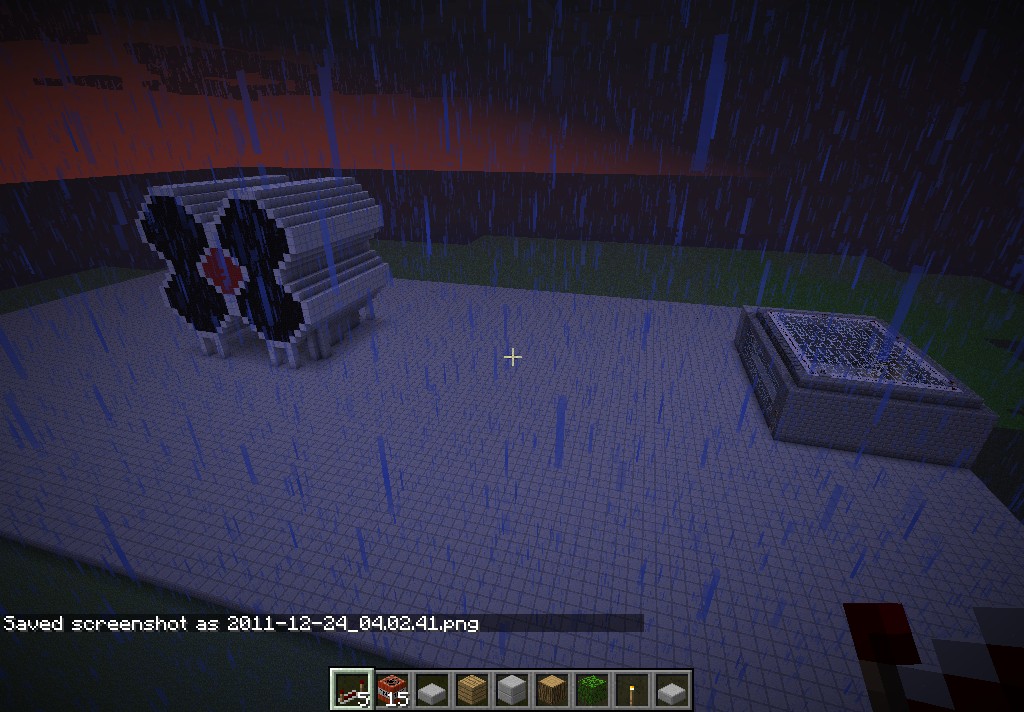 nuclear bomb test Minecraft Map