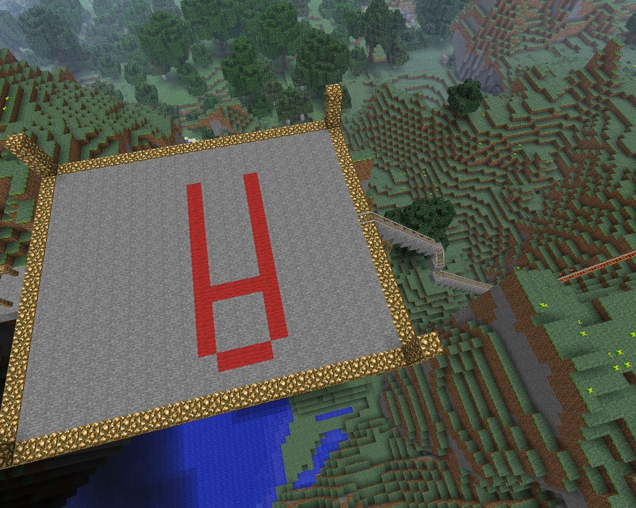 The army base Minecraft Map