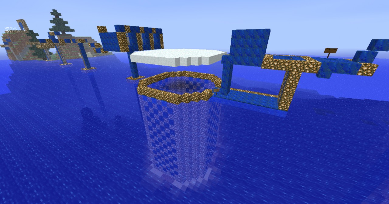 PARKOUR 3-player Minecraft Map