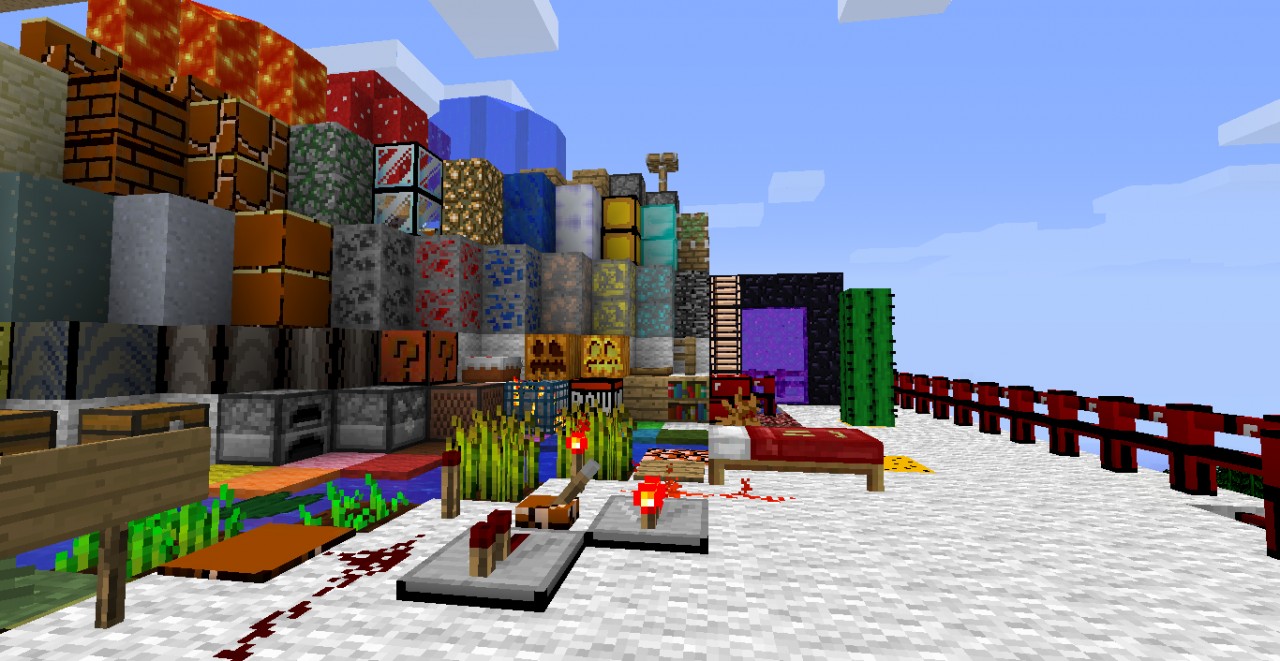 Mario 8-Bit Texture Pack (4200+ Views 600+ Downloads) Minecraft Texture ...