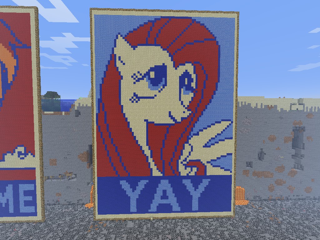 Yay poster Minecraft Map